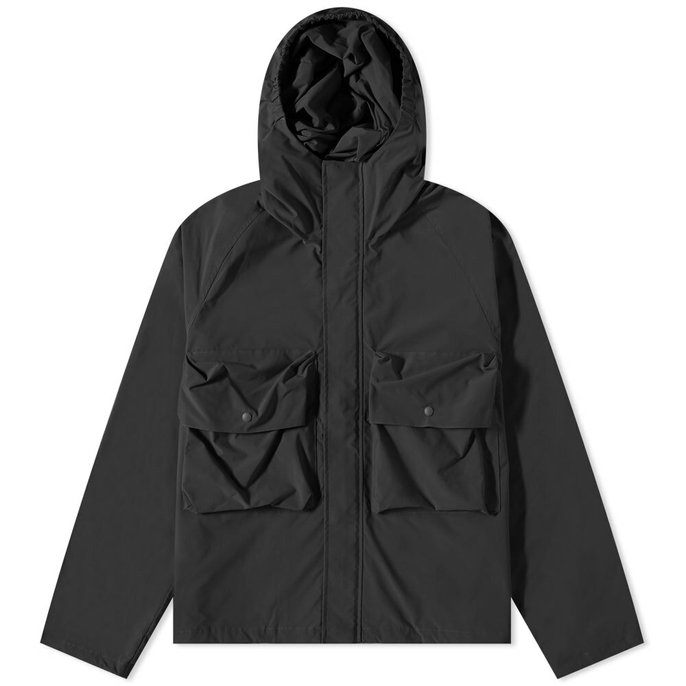 Uniform Bridge Men's Two Pocket Parka Jacket in Black Uniform Bridge