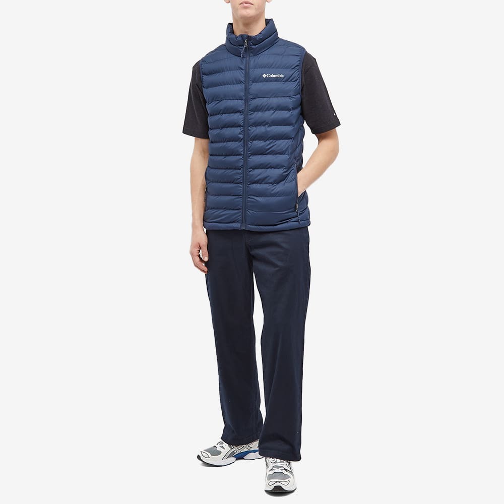 Columbia Men's Powder Lite Vest in Collegiate Navy Columbia