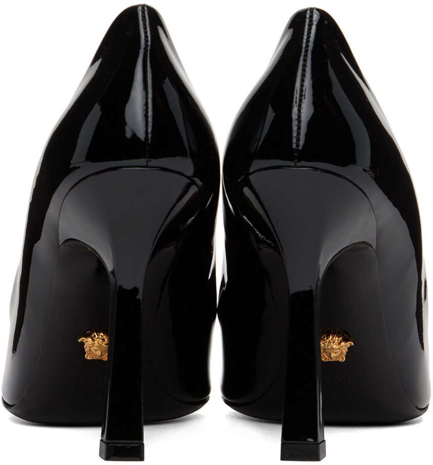 Versace Black Medusa Heels Versace