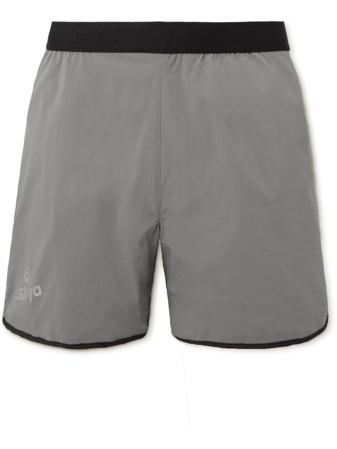 OSTRYA - Ironwood Straight-Leg Mesh-Trimmed Nylon-Blend Shorts - Gray ...