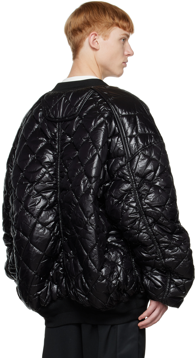 Juun.J Black Runway Reversible Bomber Jacket Juun.J