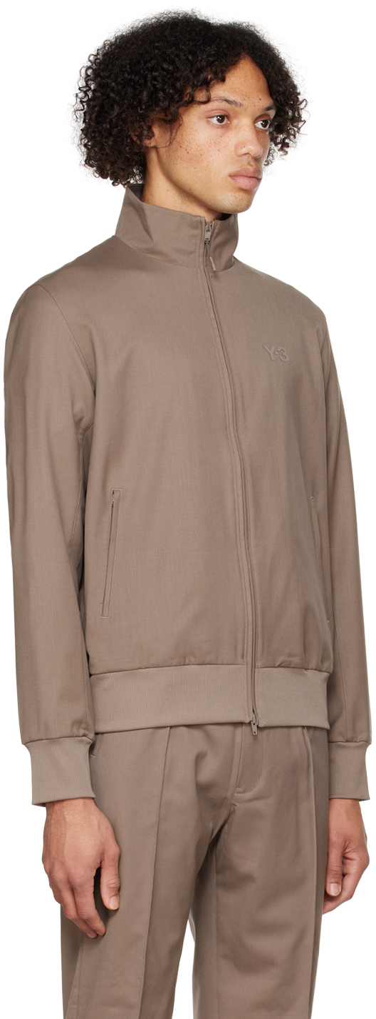 Y-3 Taupe Track Jacket Y-3