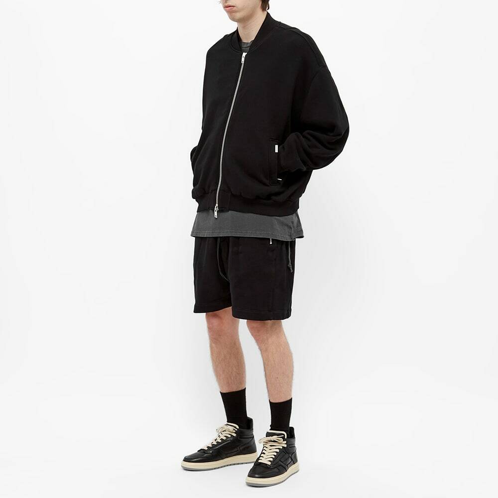 Represent Men's Jersey Bomber Jacket in Jet Black Represent