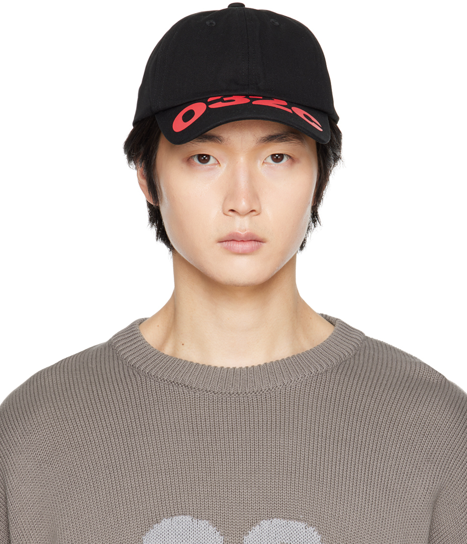 032c Black Clipped Cap 032c