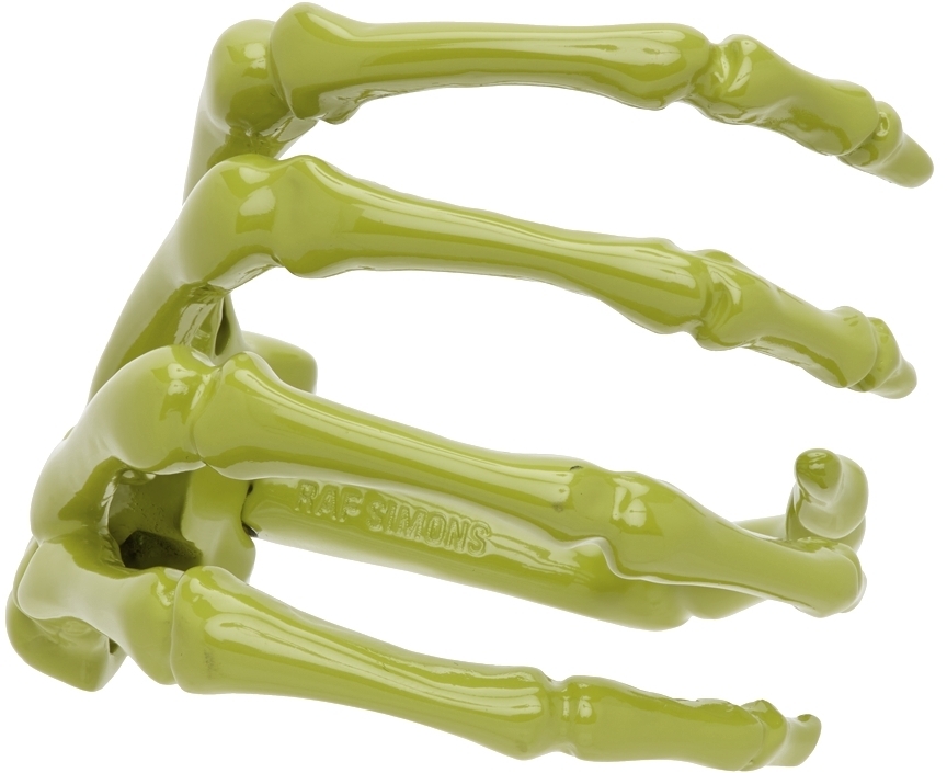 Raf Simons Green Skeleton Bracelet Raf Simons