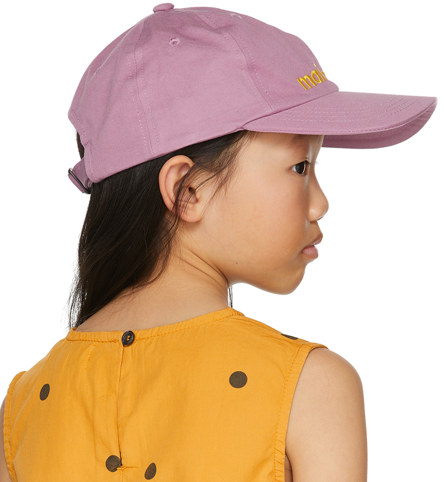 Main Story Kids Purple Logo Cap