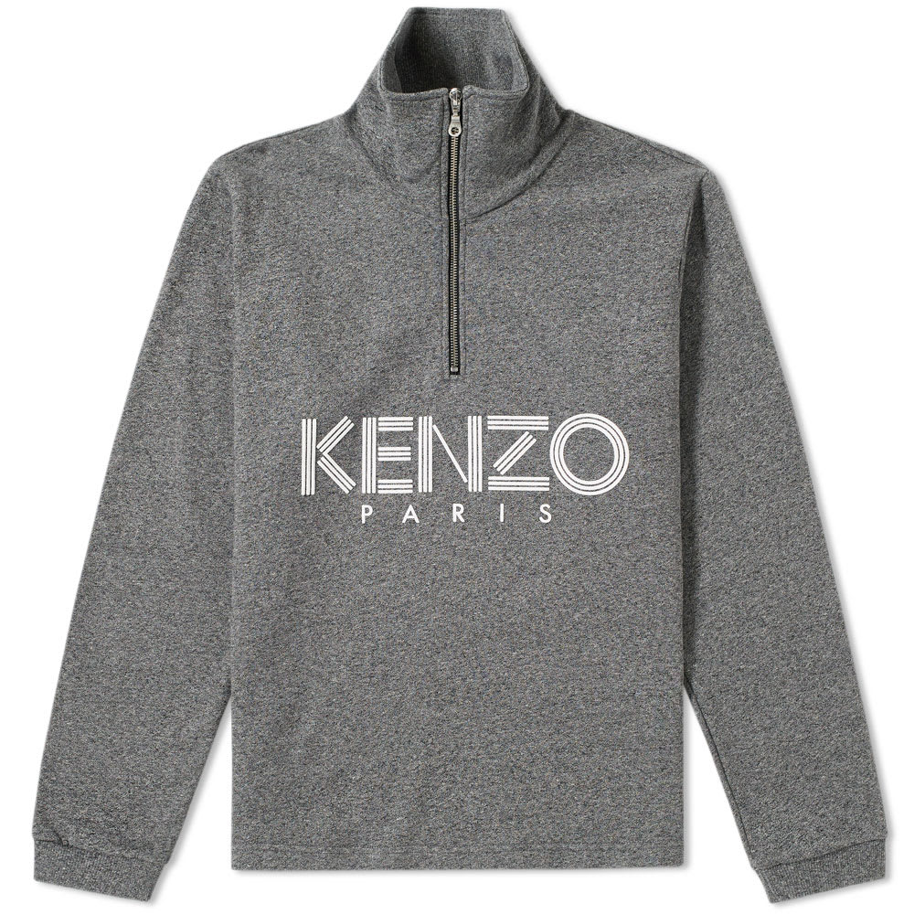 Kenzo Paris Quarter Zip Sweat Kenzo