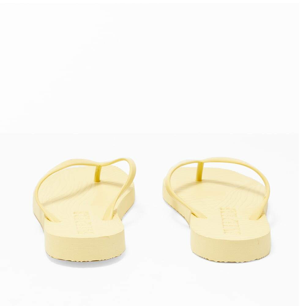 Sleepers Tapered Signature Flip Flop in Mellow Yellow Sleepers
