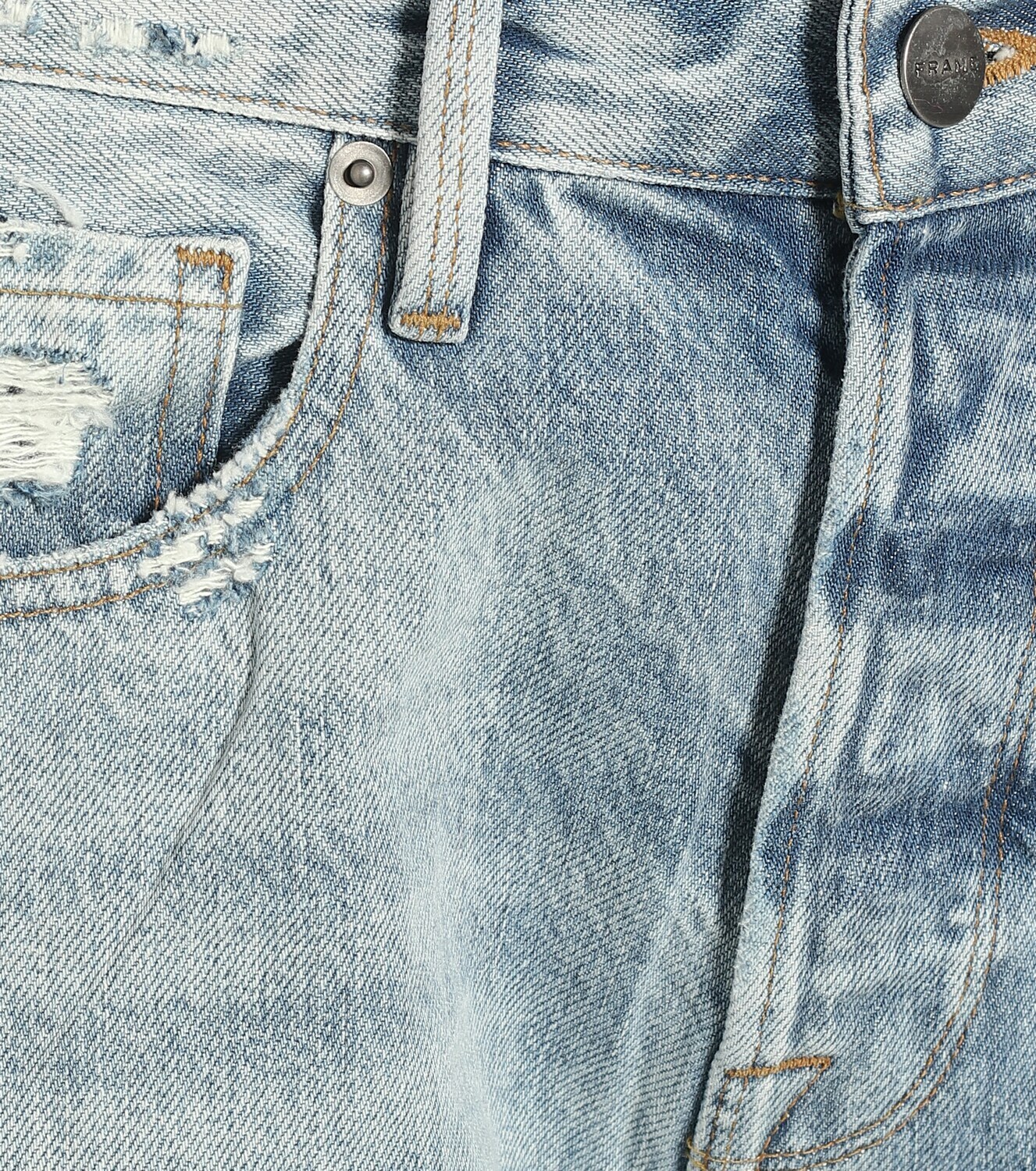 Frame - Le Original high-rise straight jeans Frame Denim