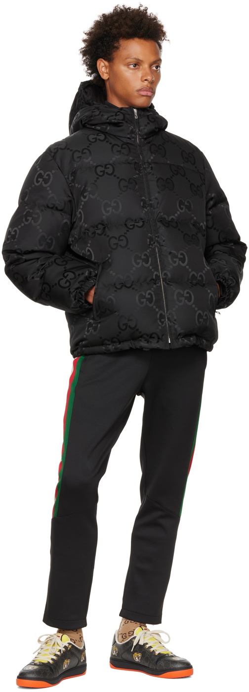 Gucci Black Jumbo GG Down Jacket Gucci
