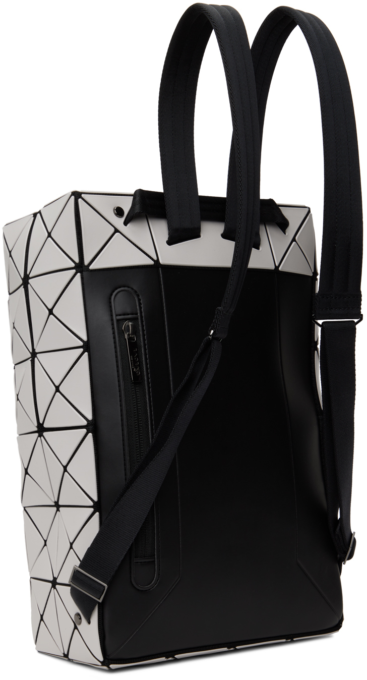 Bao Bao Issey Miyake Gray Cuboid Backpack Bao Bao Issey Miyake