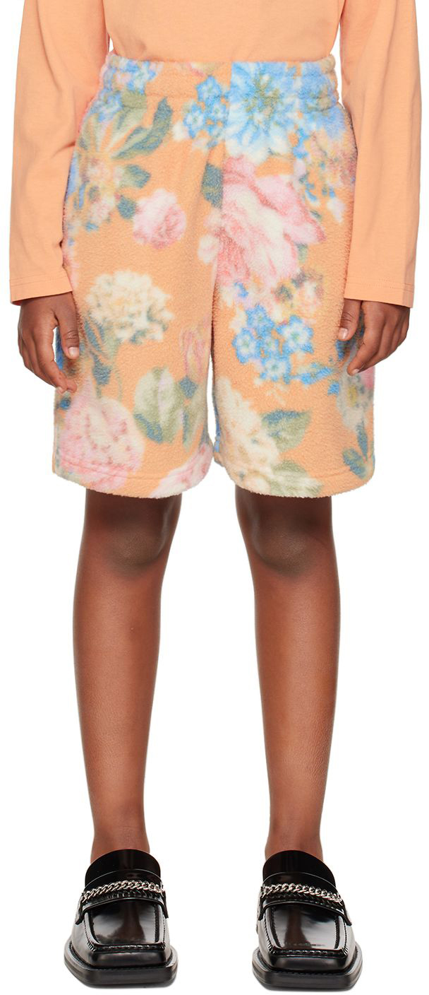 Martine Rose SSENSE Exclusive Kids Orange Shorts Martine Rose