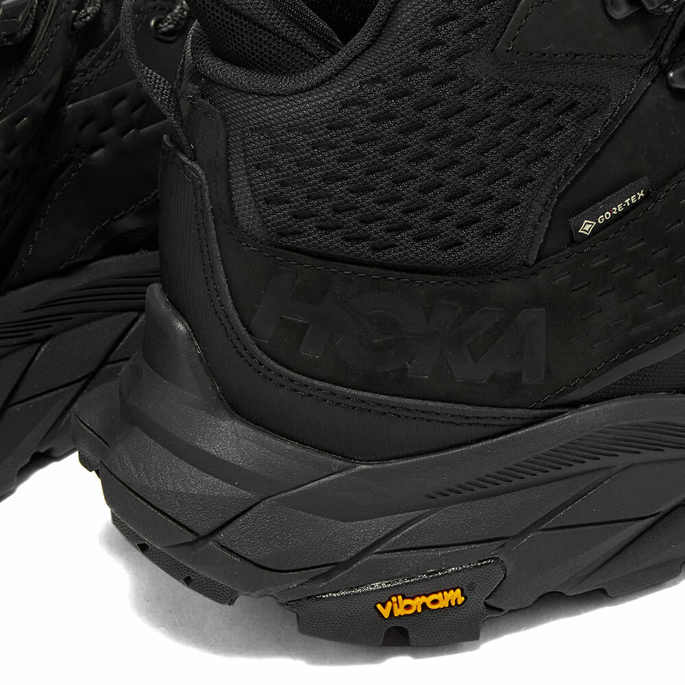 Hoka One One Men's Anacapa Mid GTX Sneakers in Black Hoka One One