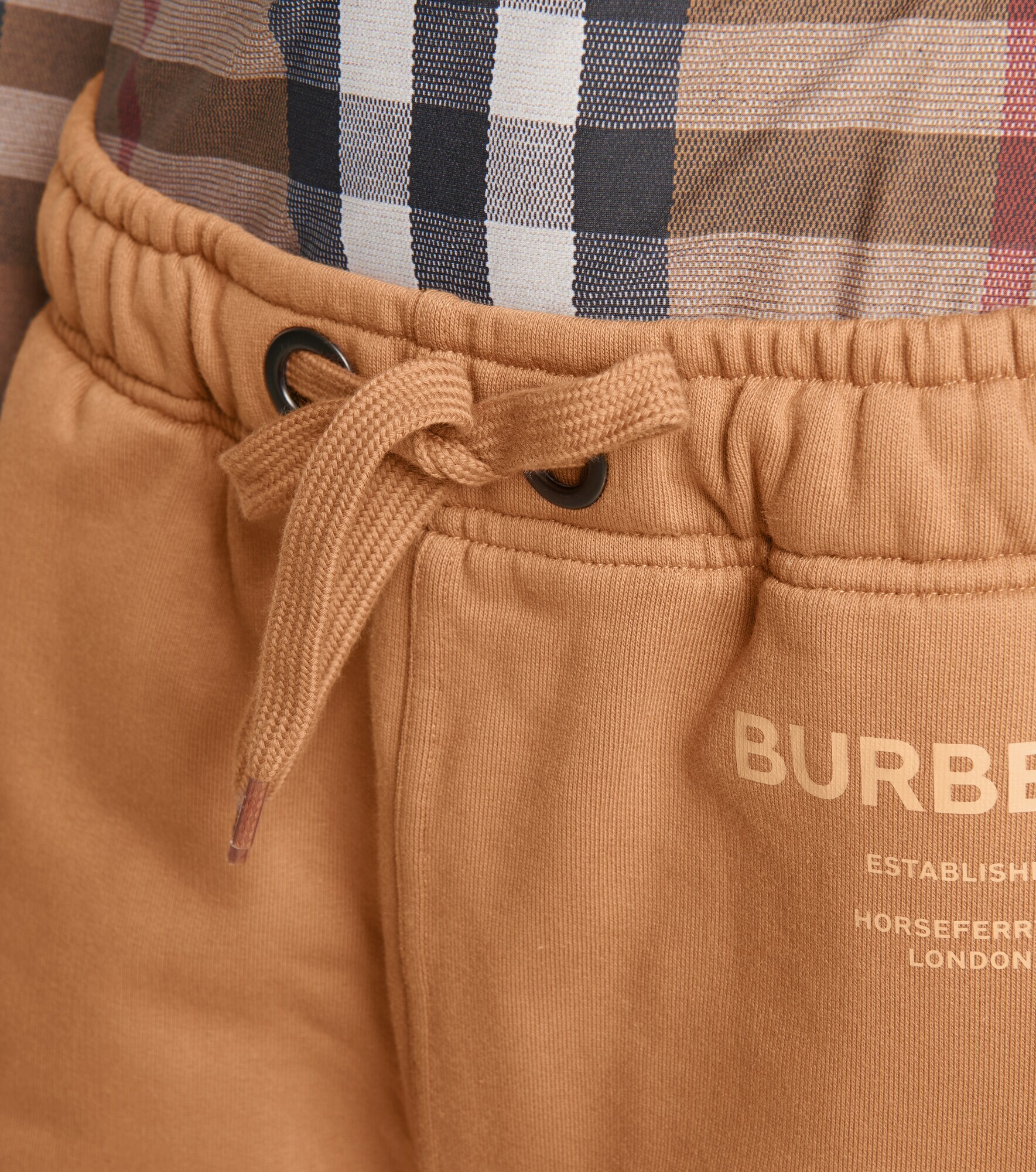 Burberry - Horseferry cotton jersey sweatpants Burberry