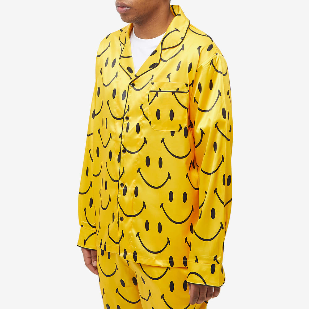 MARKET Men's Smiley Pyjama Set in Yellow MARKET