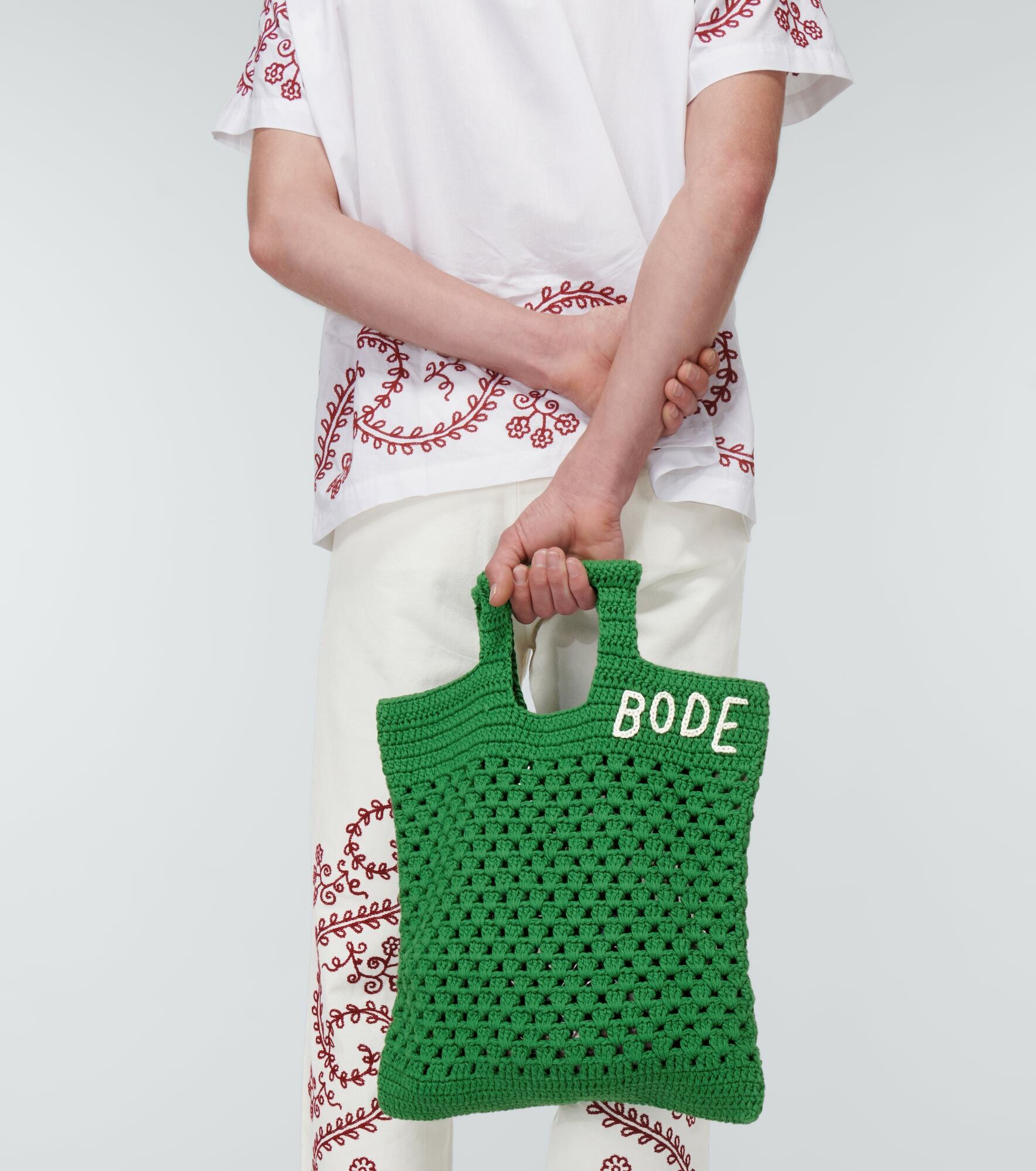 Bode - Crochet tote bag Bode