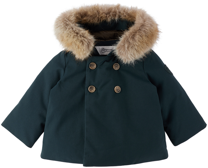 Bonpoint Baby Navy Bastine Down Jacket Bonpoint
