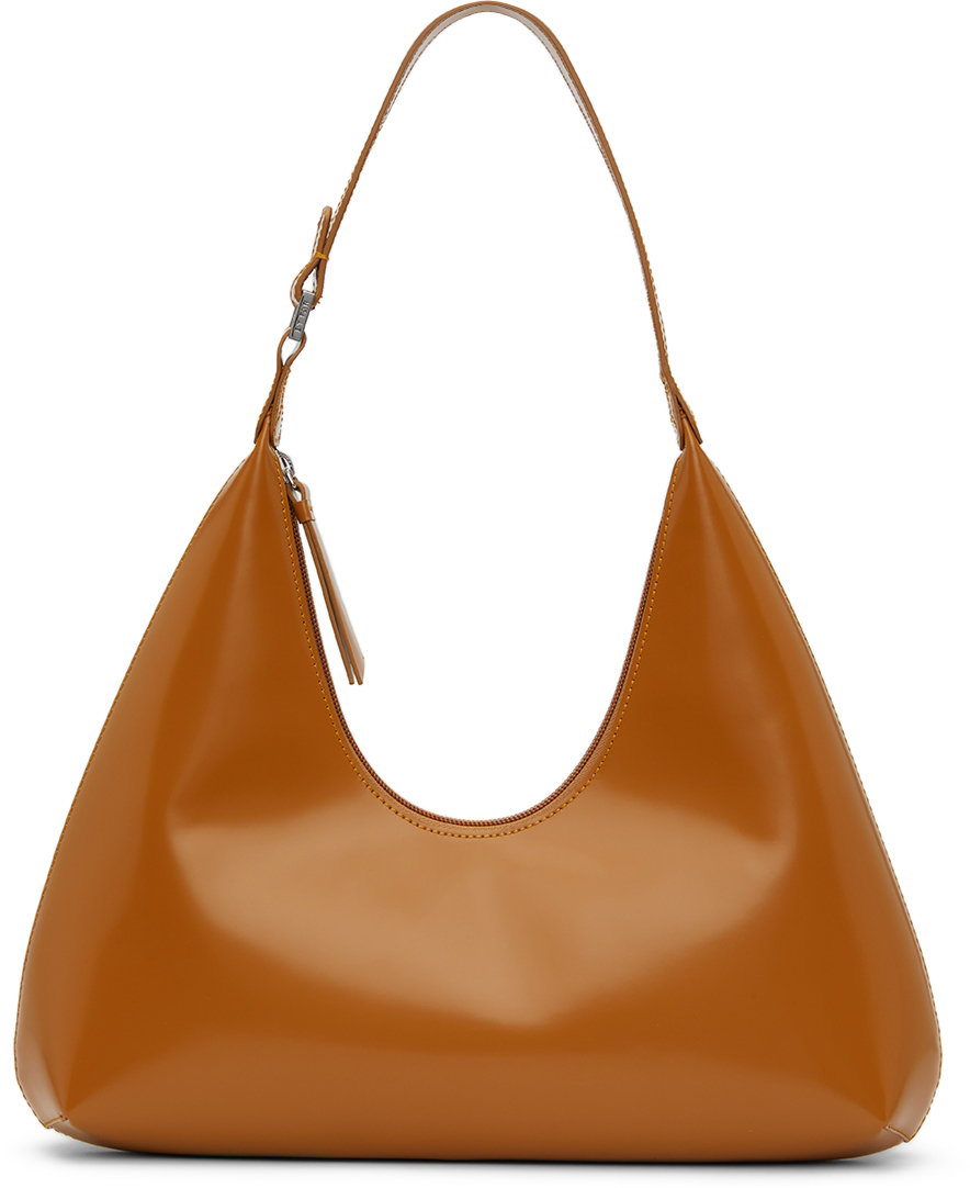 BY FAR Tan Amber Shoulder Bag By Far
