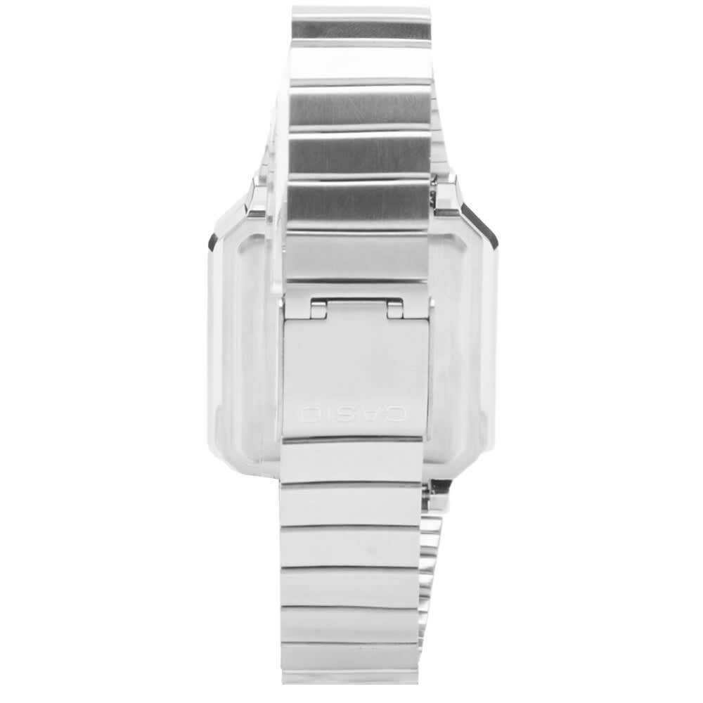 Casio Vintage A100 Digital Watch in Silver Casio
