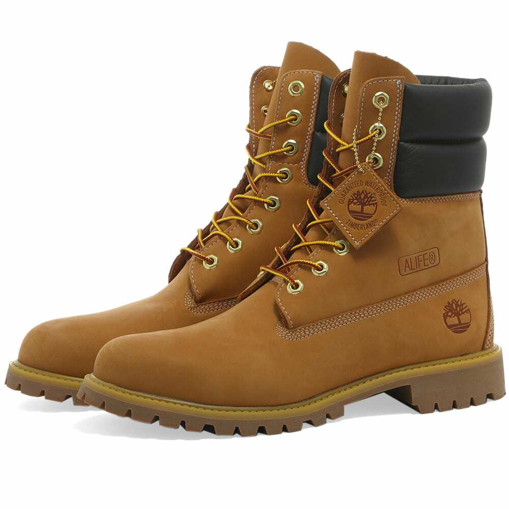 Timberland x Alife 7.5" Premium Boot in Wheat Nubuck Timberland