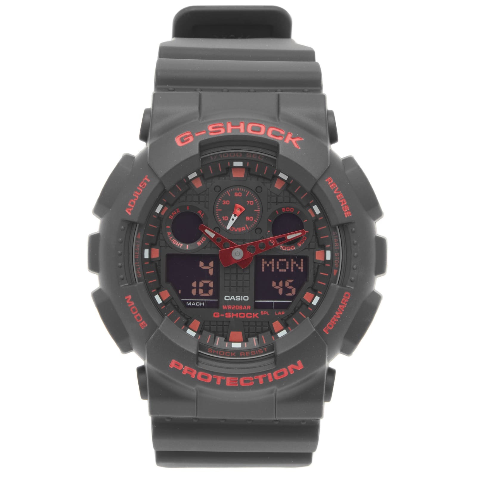 G-Shock GA-700BNR-1AER Ignite Red Series Watch in Black/Red G-Shock