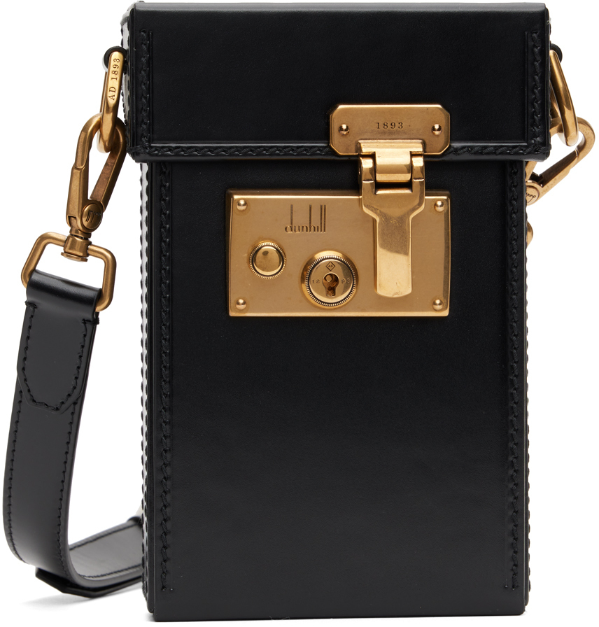 Dunhill Black Lock Bag Dunhill