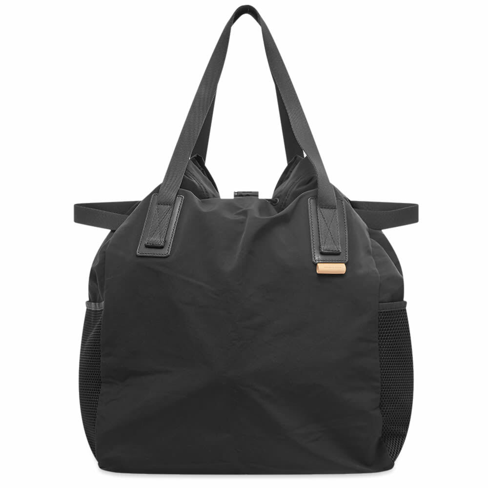 Hender Scheme Men's Functional Tote Bag in Black Hender Scheme