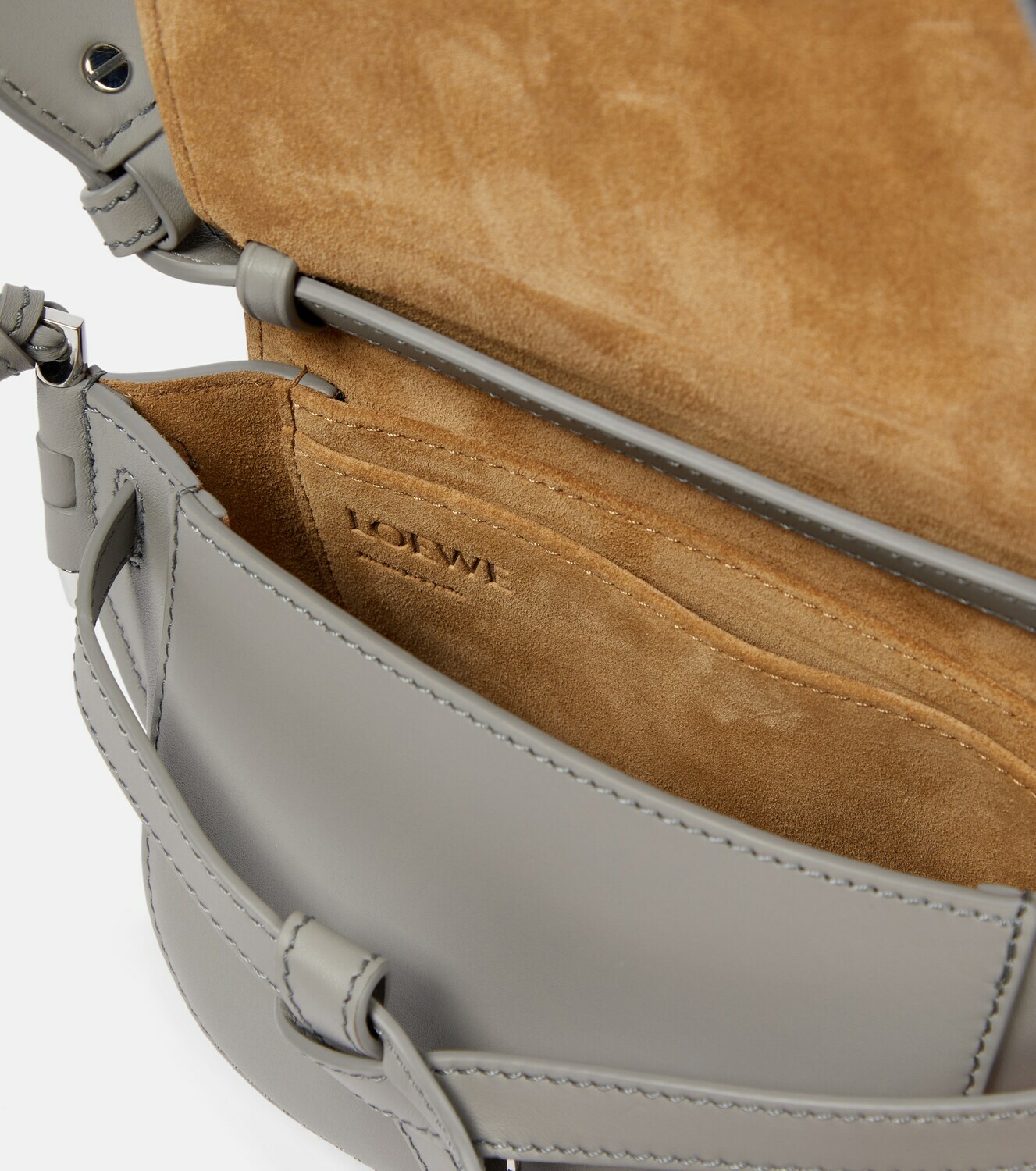 Loewe - Gate Dual Mini leather shoulder bag Loewe
