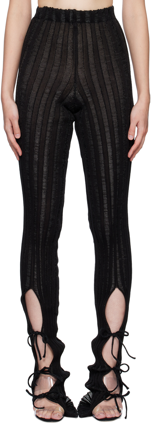 a. roege hove Black Ara String Leggings a. roege hove