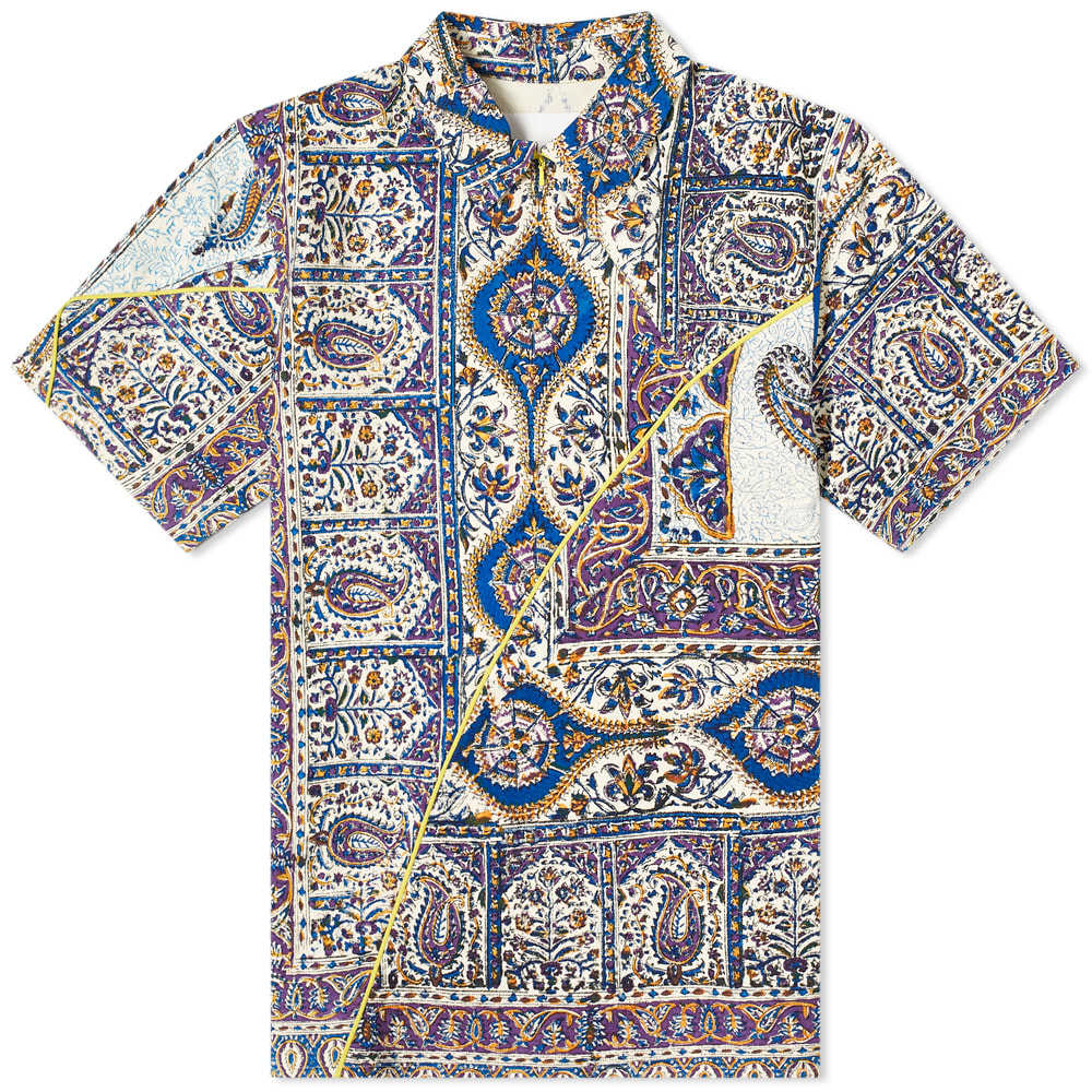 Paria Farzaneh Iranian Print Panel Shirt Paria Farzaneh