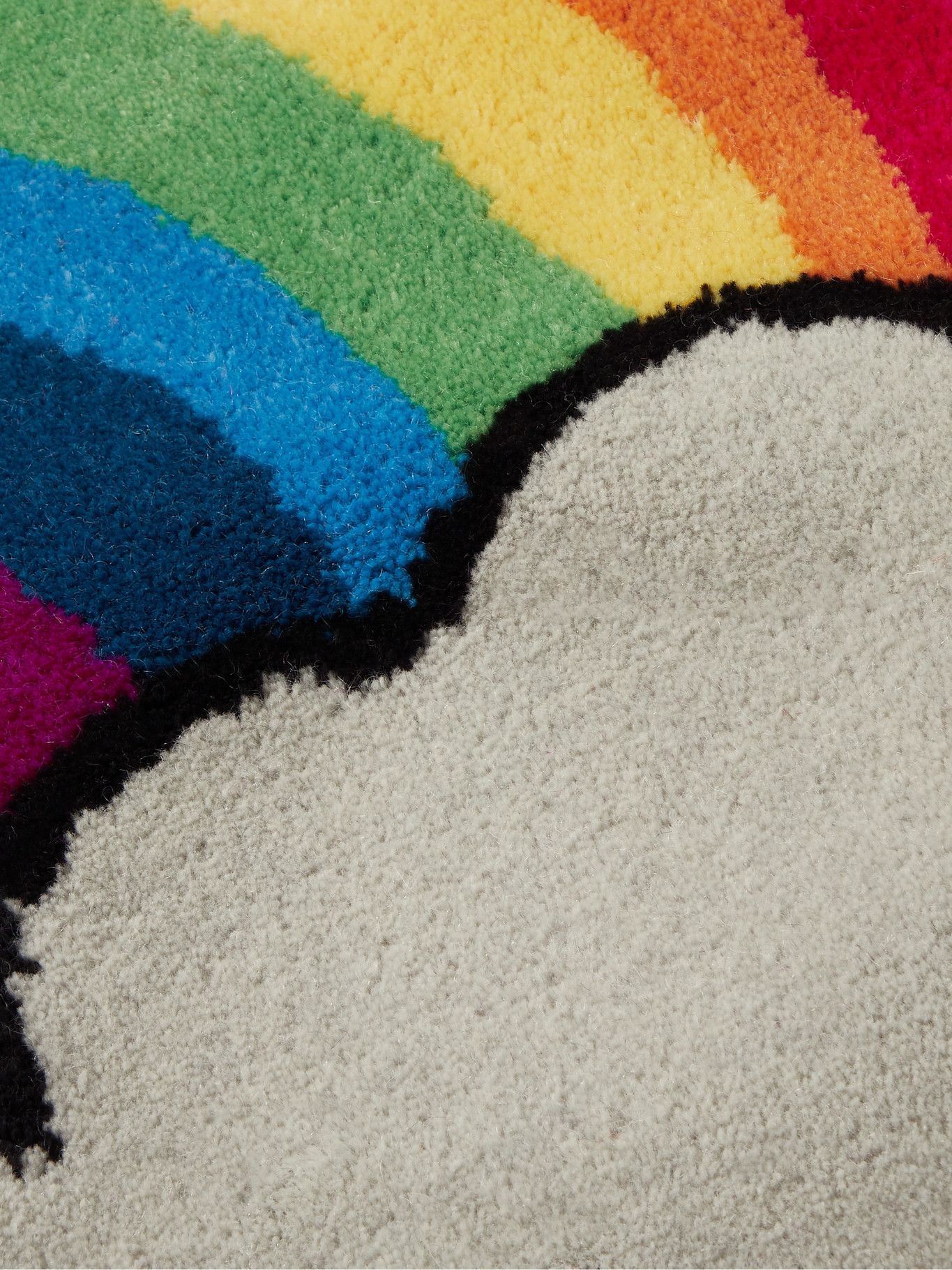 Hype Rugs - All the Rainbows Patterned Wool Rug
