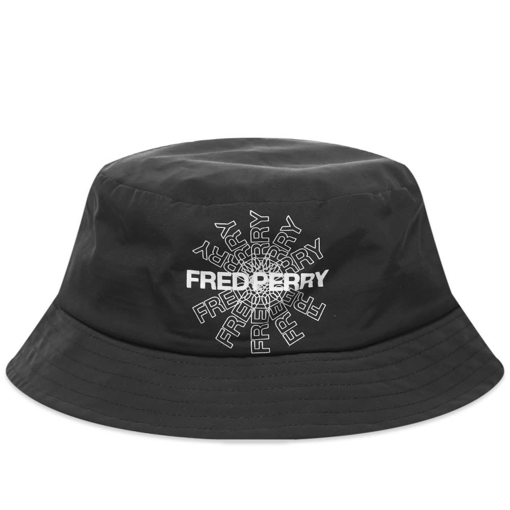 Fred Perry Graphic Print Bucket Hat Fred Perry