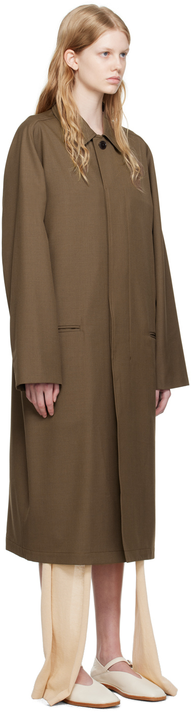 LEMAIRE Brown Raglan Suit Coat Lemaire