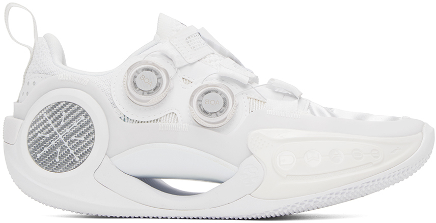 Li-Ning White Way Of Wade 9 Infinity Balance Low Sneakers Li-Ning