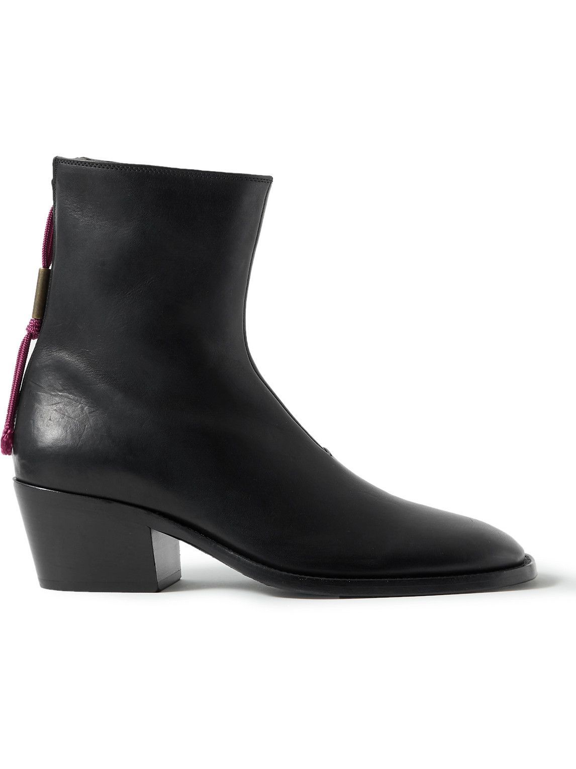 Acne Studios - Leather Boots - Black Acne Studios