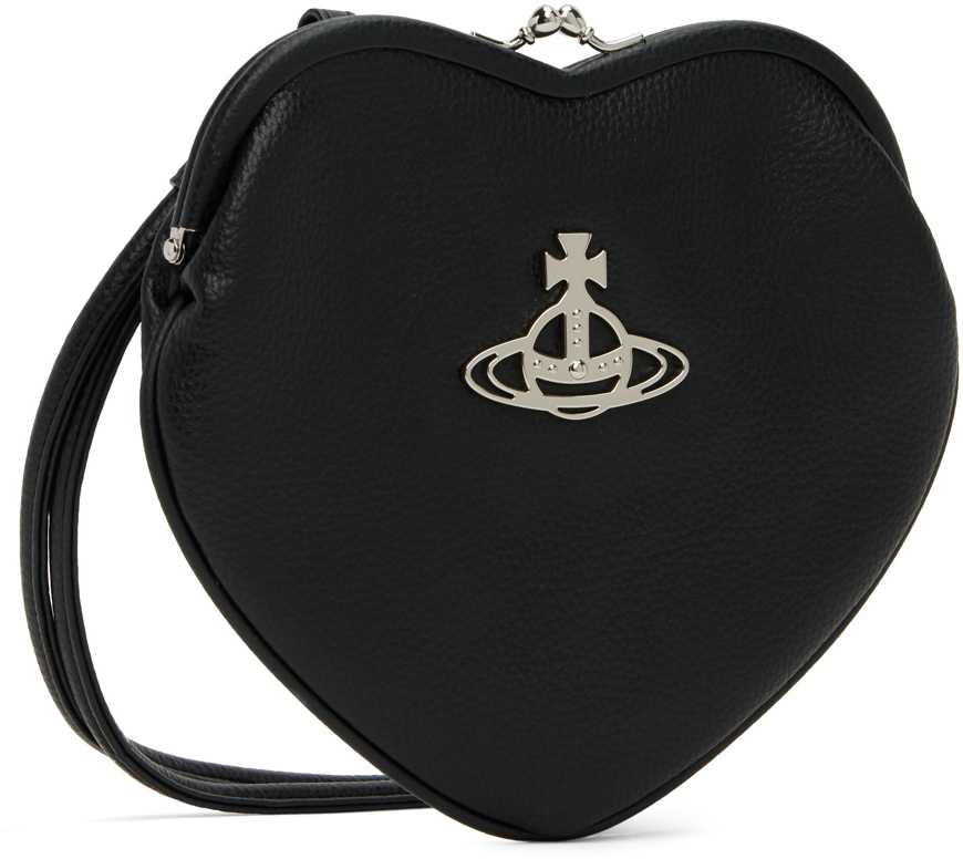 Vivienne Westwood Black Belle Heart Frame Bag Vivienne Westwood
