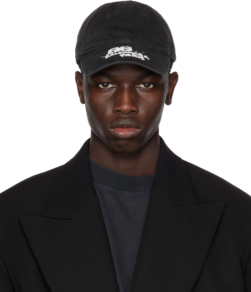 Balenciaga Black BB Icon Cap Balenciaga
