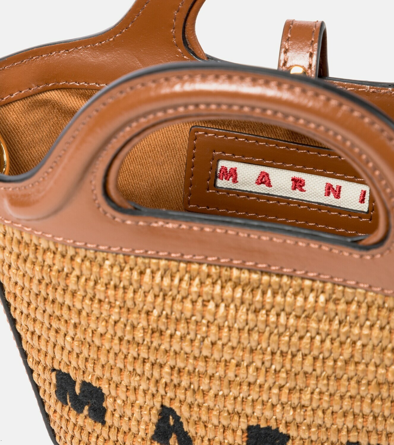 Marni - Tropical Summer Micro raffia tote Marni