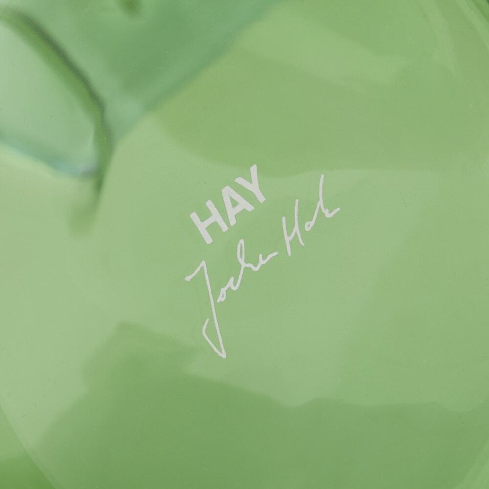HAY Glass Jug - Large in Green HAY