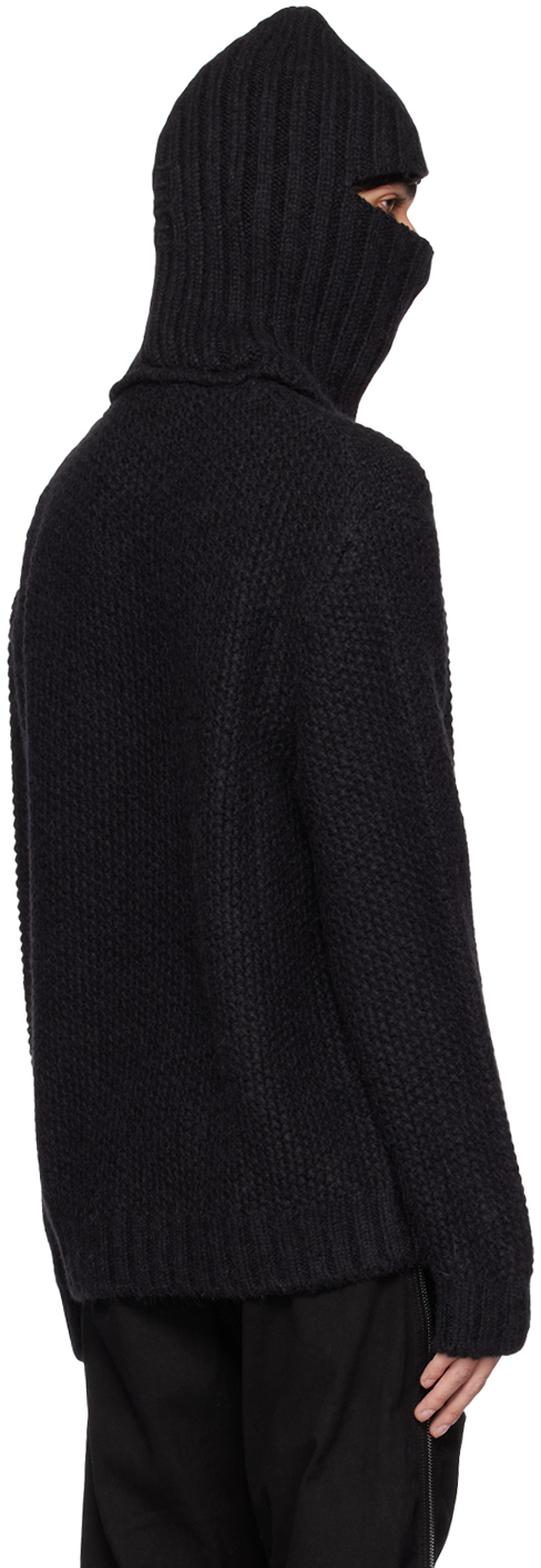 Givenchy Black Balaclava Sweater Givenchy