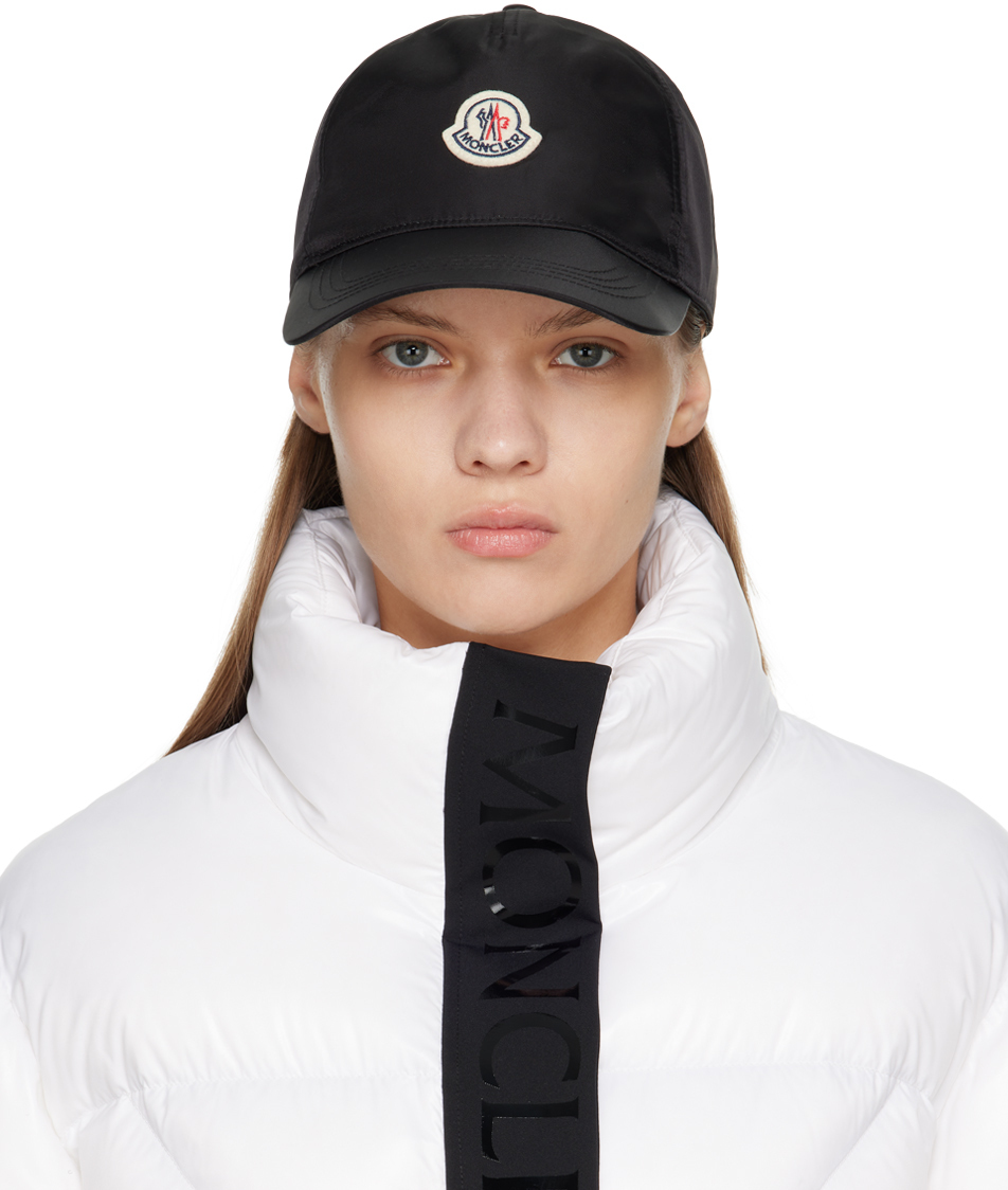Moncler Black Baseball Cap Moncler
