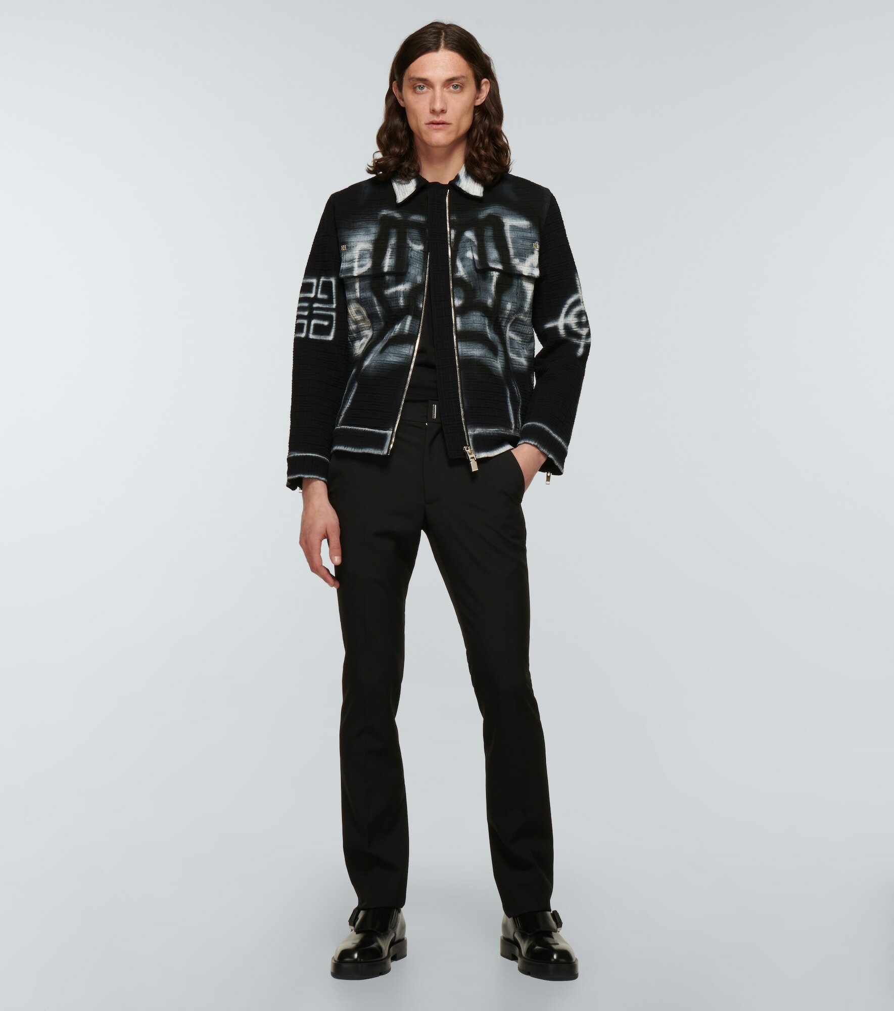 Givenchy - x Chito tag-effect 4G denim jacket Givenchy
