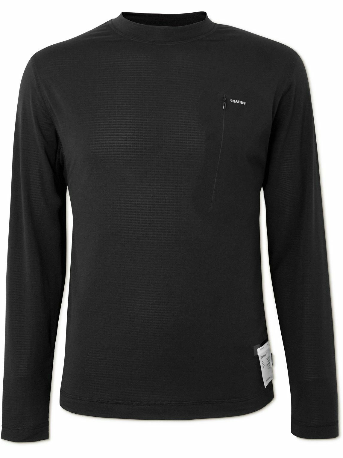 Satisfy - Ripstop-Trimmed Polartec® Recycled-GhostFleece™ Running T ...