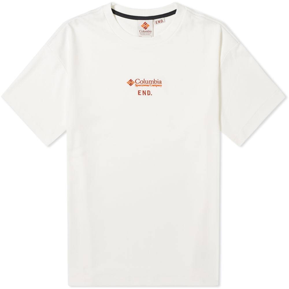END. x Columbia Logo Tee Columbia