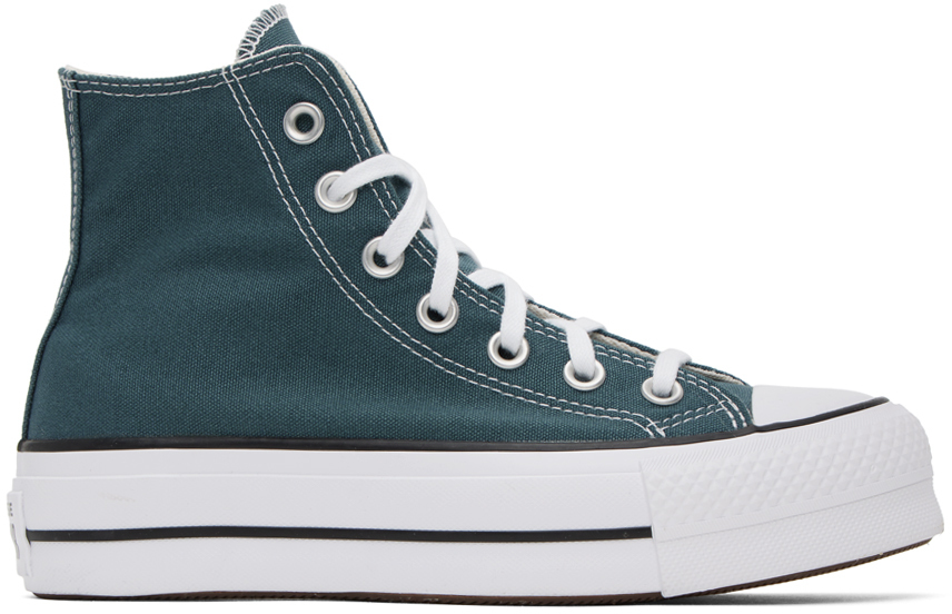 Converse Blue Chuck Taylor All Star Lift Sneakers Converse