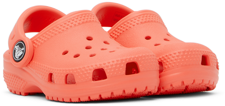 Crocs Kids Orange Classic Clogs Crocs