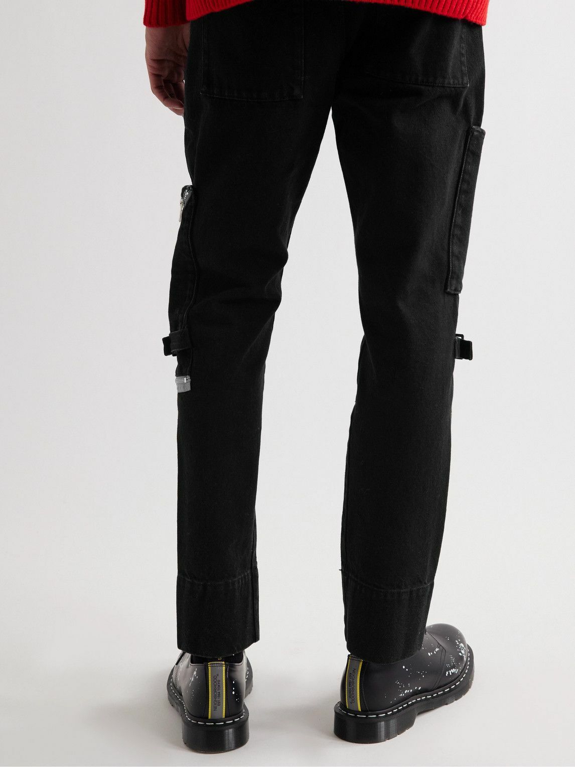 UNDERCOVER - Slim-Fit Zip-Embellished Jeans - Black Undercover