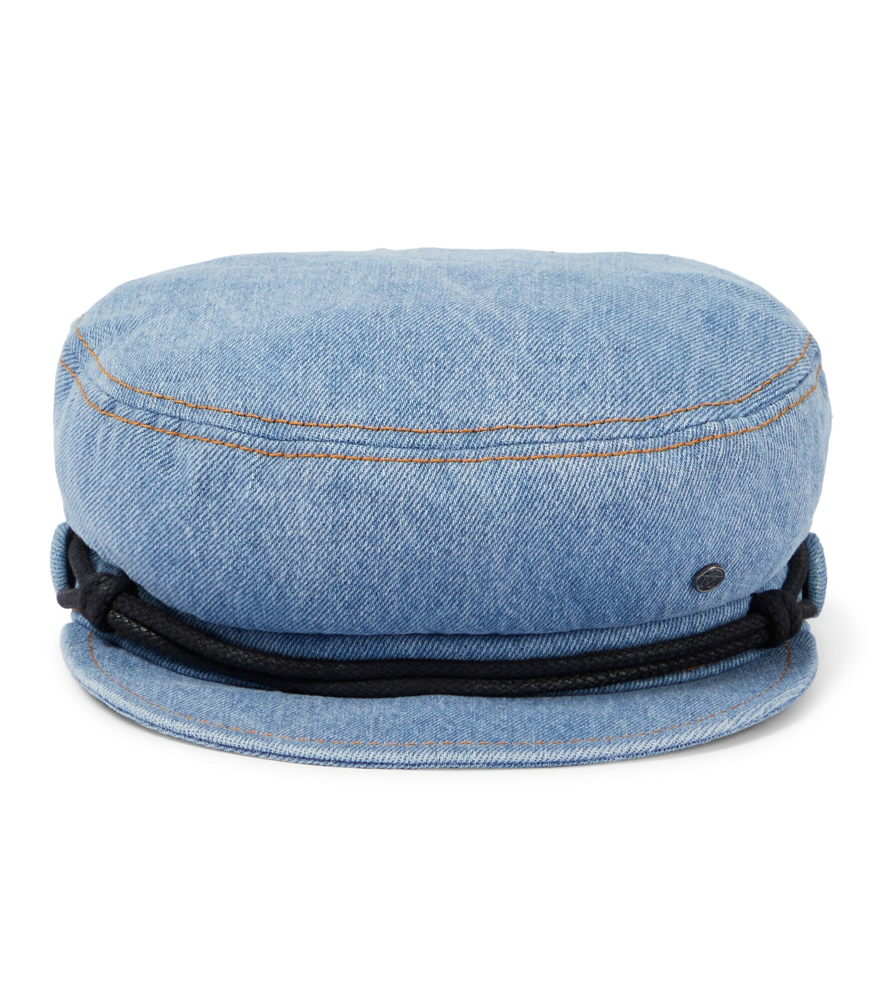 Maison Michel - New Abby denim baker boy cap Maison Michel