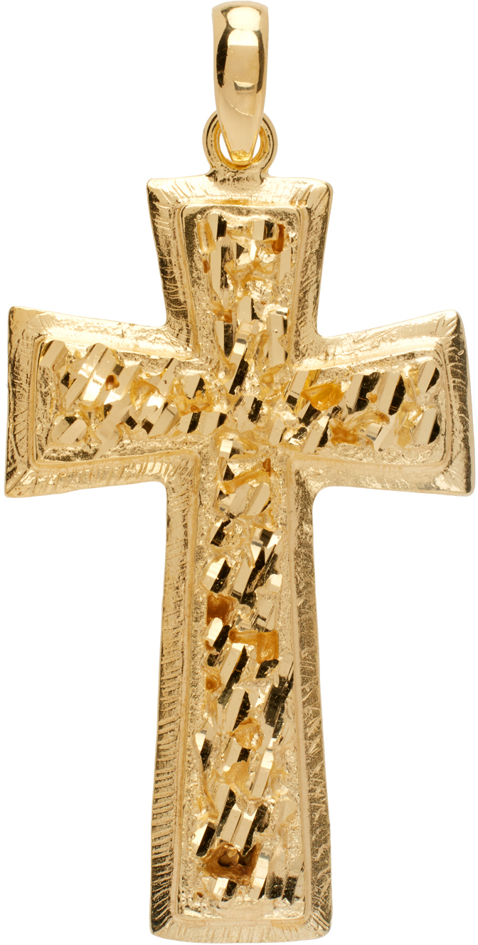 Veneda Carter SSENSE Exclusive Gold VC027 Pendant Veneda Carter