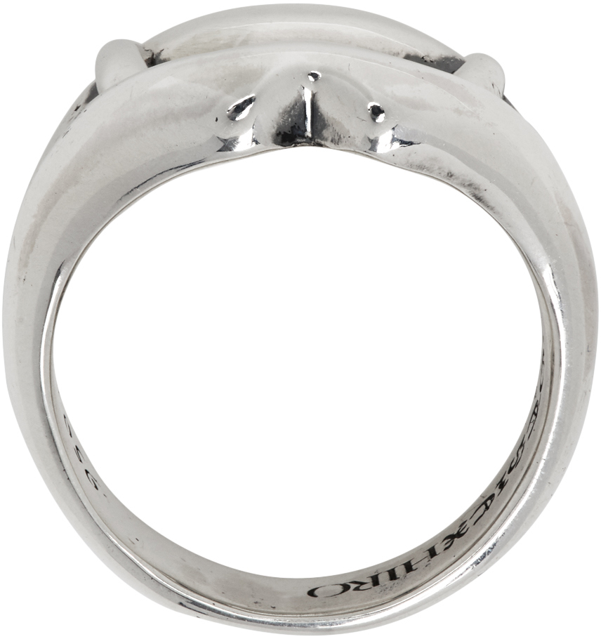 Yohji Yamamoto Silver Vampire Fang Ring Yohji Yamamoto